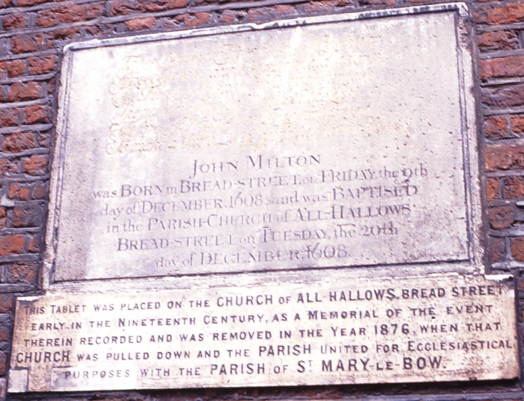 London (City) – England's Christian Heritage